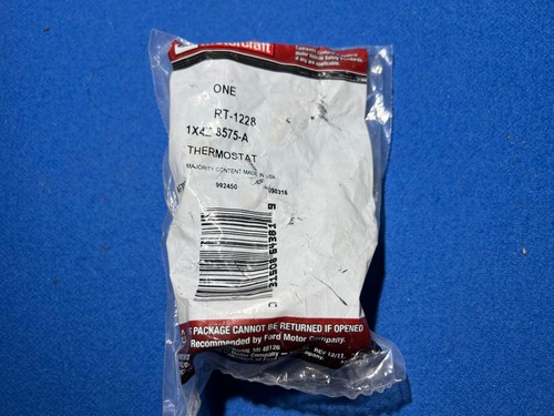 BRAND NEW FORD MOTORCRAFT OEM THERMOSTAT 1X4Z-8575-A , RT-1228 | eBay