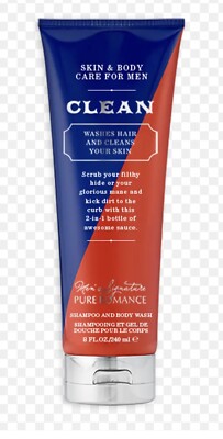 Pure Romance Signature Clean - Shower Gel And Shampoo plus Free Gift ...