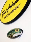 Fred Arbogast "BAIT OF CHAMPIONS" ~ Frog lure with half metal diving ...