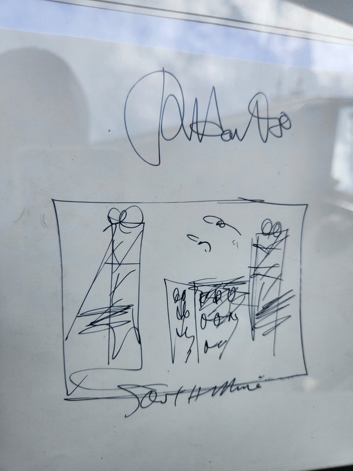 Pro Hart Original Pen Mine Drawing Framed signed Genuine | eBay Australia