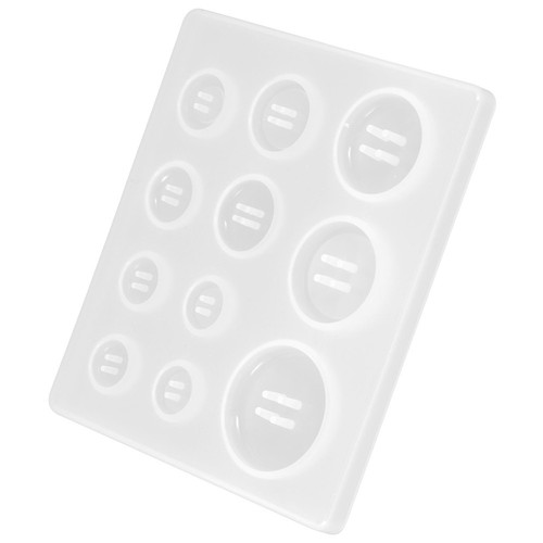 3 Pcs Button Mold Reusable Epoxy Resin Craft Molds Making Silicon | eBay