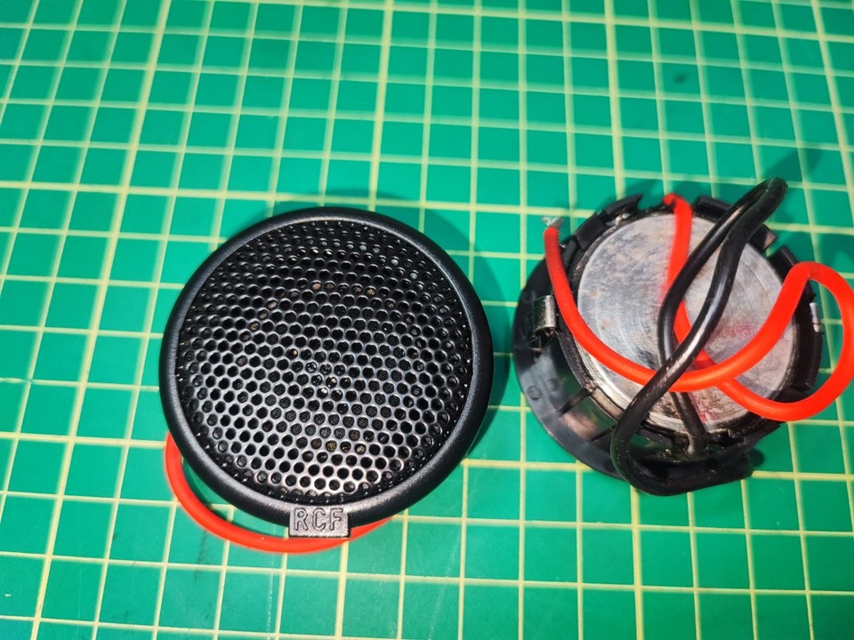 Tweeter RCF 28MM 1,1" 4OHM NOS RARE VINTAGE OLD SCHOOL SQ CAR AUDIO ...