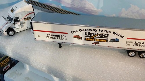 TNS Peterbilt 338 With 53ft Reefer United Driver Trng New | eBay