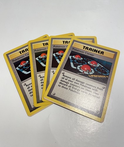Pokemon Center Card 1999 SHADOWLESS Trainer 85/102 Base Lot Of 4 | eBay
