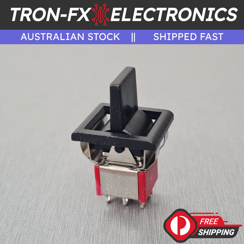 1PCS R8018B-P14 ON-OFF-(ON) Toggle Paddle Switch 6 Pin DPDT 5A 125VAC ...