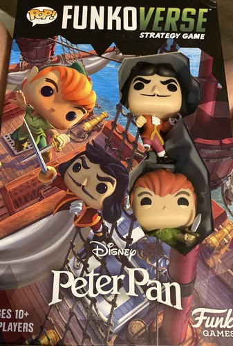 Game FUNKOVERSE STRATEGY GAME - DISNEY PETER PAN CHASE New In Bix ...