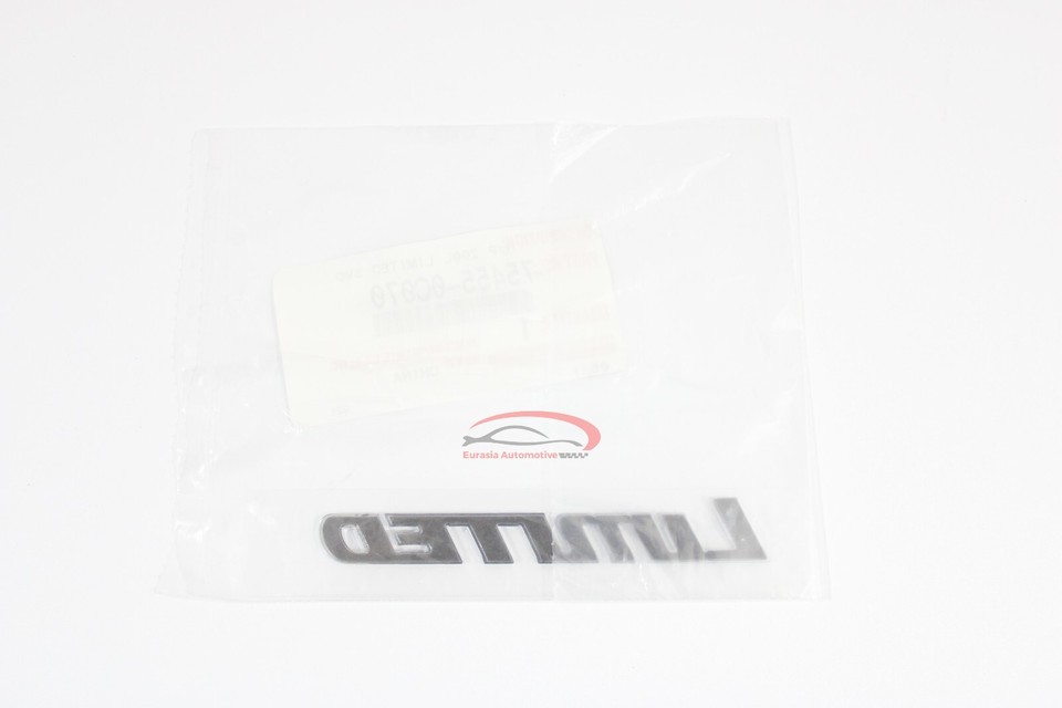 Genuine Toyota 4Runner Sequoia Tacoma Tundra 2008-2022 Mark Plate ...