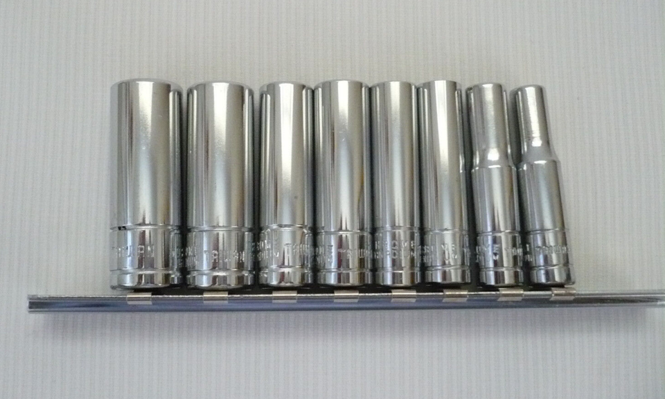 Deep Socket Set w/Snap on Rail | eBay