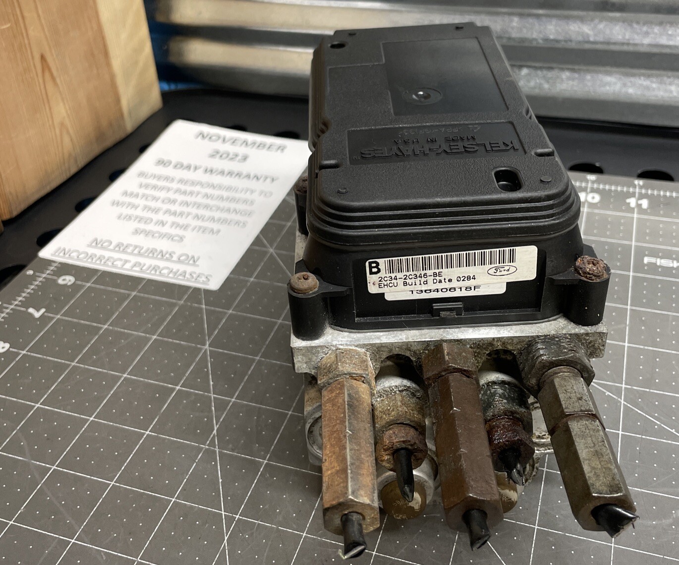 2002 2004 Ford Excursion ABS Pump Anti Lock Brake Module 2C34-2C346-BE ...