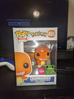 Funko Pop! Charmander Flocked #455 Exclusive Limited Spring Edition ...