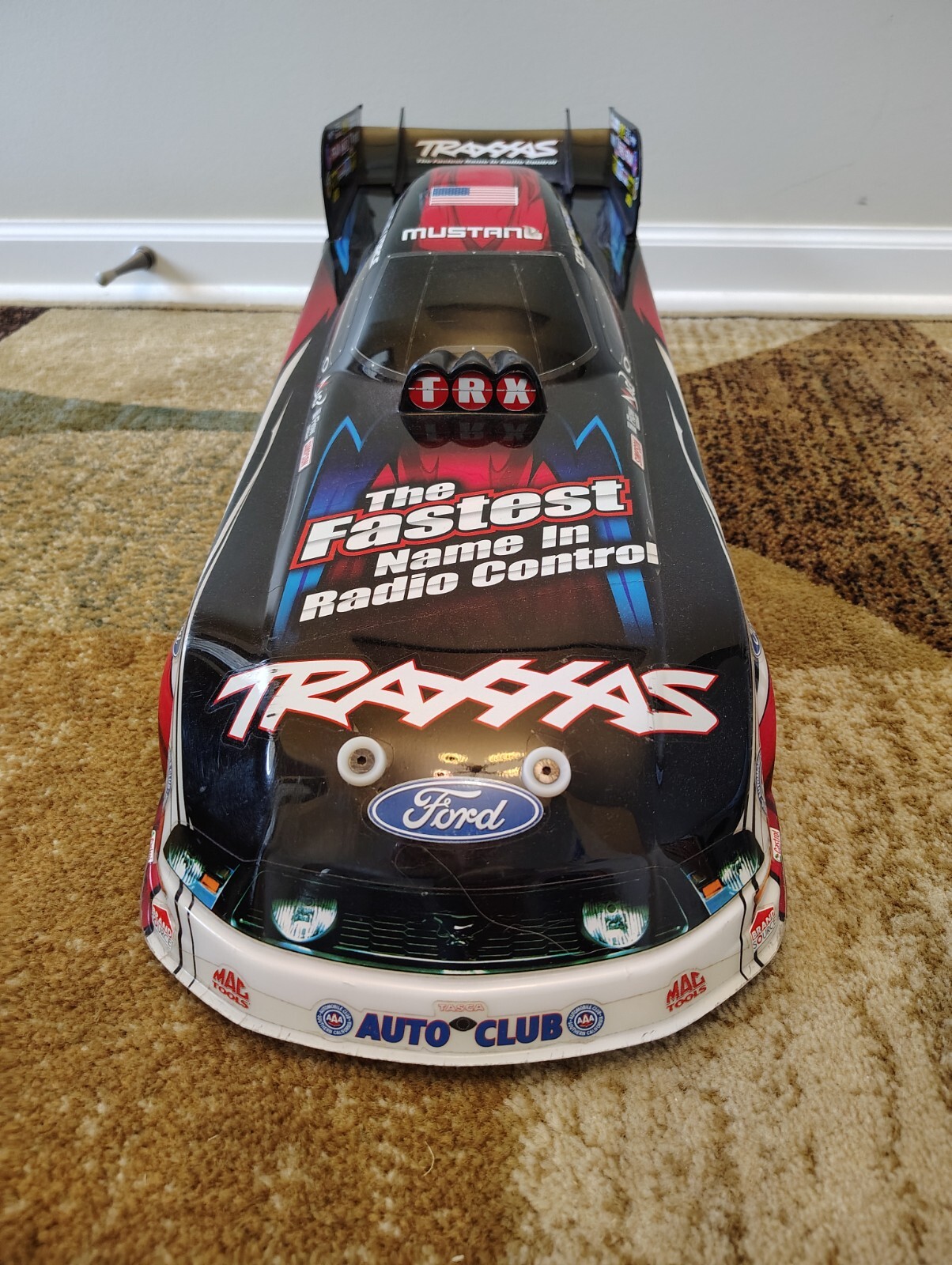 Traxxas Funny Car Courtney Force Body Used Drag Cover Impossible To ...