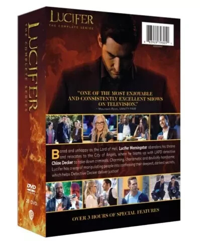 Lucifer: The Complete Series Season 1-6 DVD Set.. 1 Day Handling ...