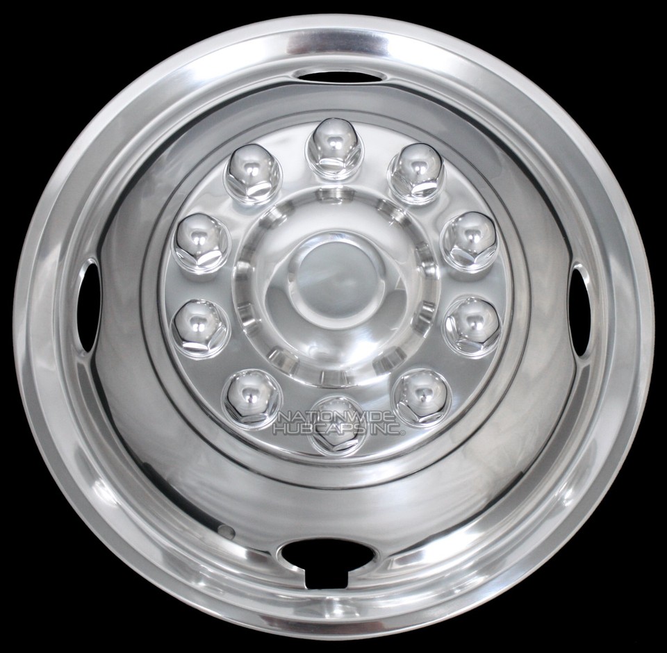 10 Lug FORD F450 1988-1998 16" Dual Wheel Simulators Dually Rim Liners ...