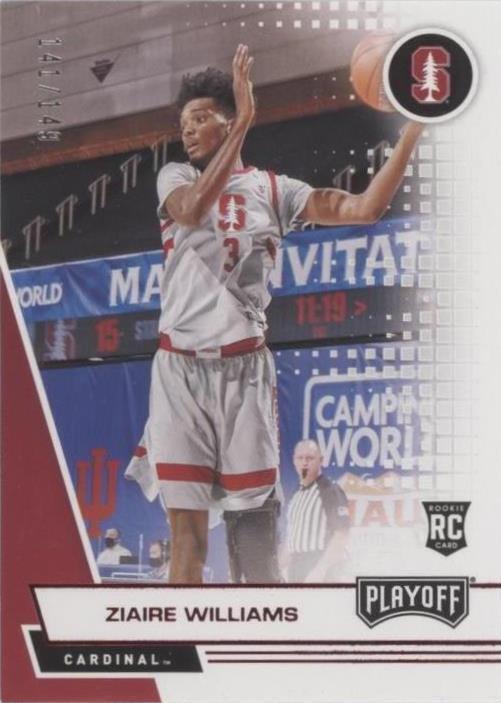 2021-22 Panini Chronicles Draft Picks - Playoff Ziaire Williams #367 ...