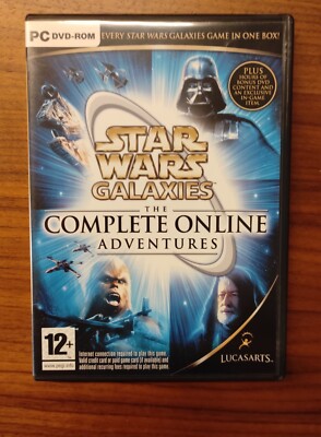 Star Wars Galaxies: The Complete Online Adventures - PC - Manual - DVD ...