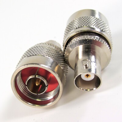 LOT of 5 Hus Tsan N-13-TGN Adapter N-Type Male to BNC Female | eBay