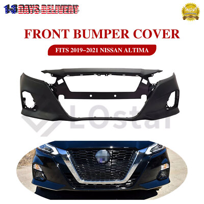 Front Bumper Cover #620226CA0H NI1000324 Fits 2019-2021 Nissan Altima S ...