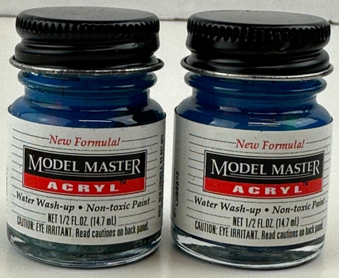 Testors GRUN RLM 73 Model Master Acryl 0.5 fl.oz. (14.7 mL) LOT of 2 ...