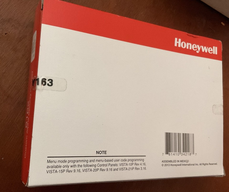 HONEYWELL 6162 / CUSTOM ALPHA SECURITY KEYPAD / NEW!!!🇺🇸 | eBay