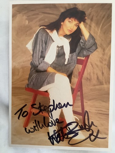 Signed Kate Bush Postcard (Dedicated) | eBay UK