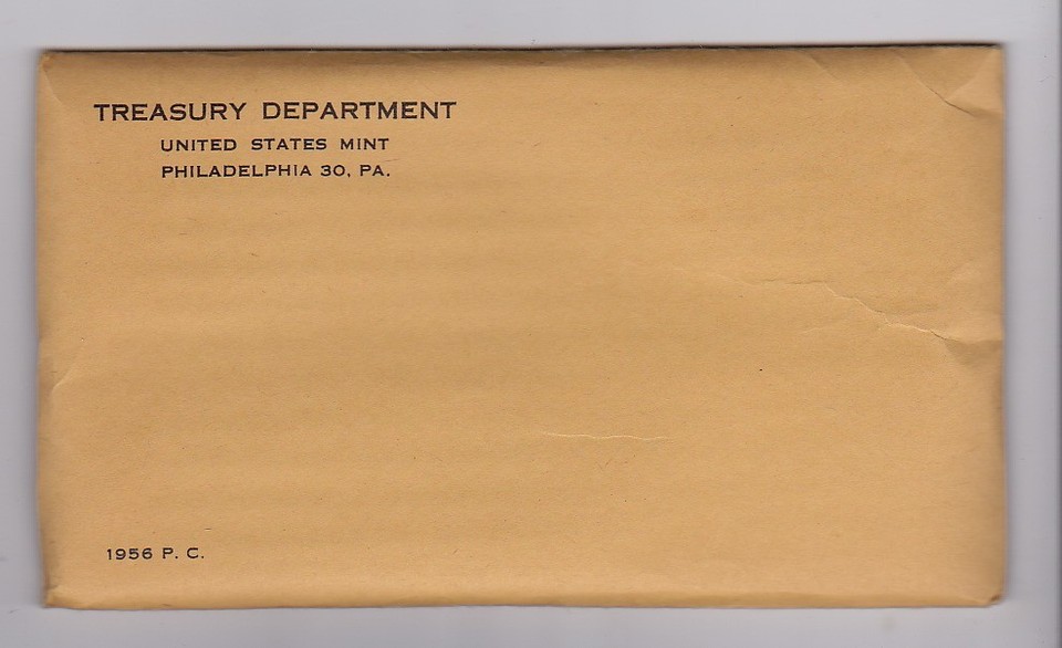 5x Unopened Sealed 1956 U.S. Proof Sets inc three 90% Silver Coins each ...