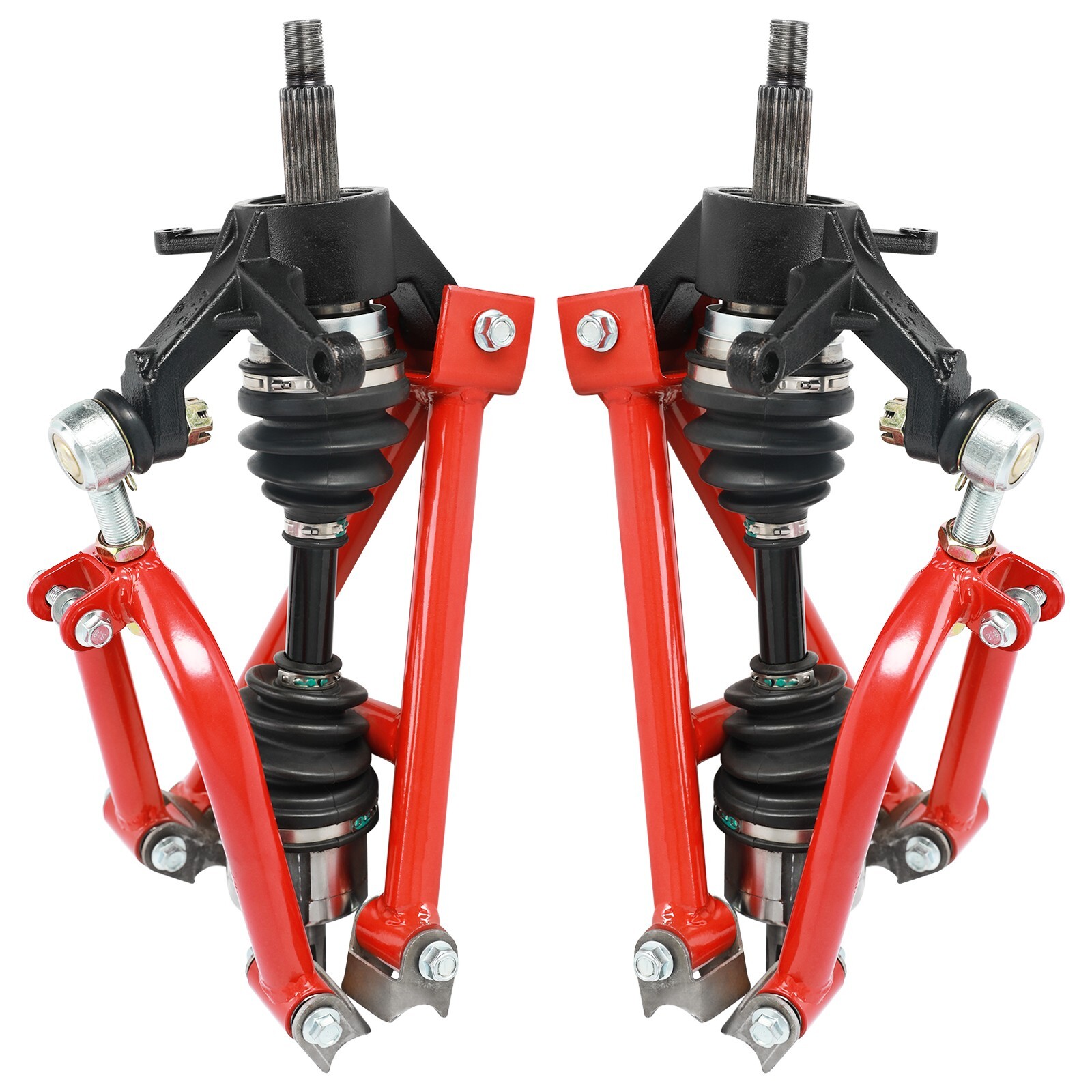 4WD Rear Drive Shaft CV Axle Shock Swing Arm Assembly ATV UTV Quad ...