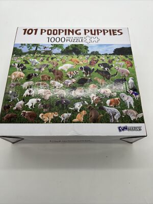 "1000 Piece Puzzle 101 Pooping Puppies Dogs Pooping Puzzle" | eBay