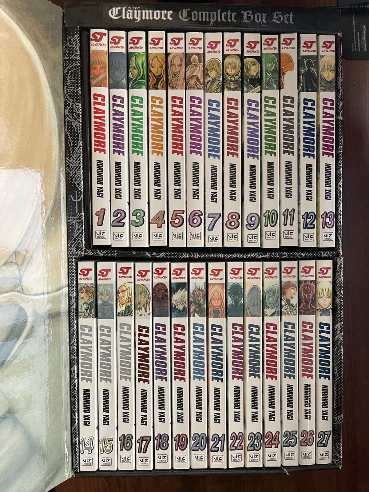 Claymore Manga Complete Box Set, Volumes 1-27 In English Including ...