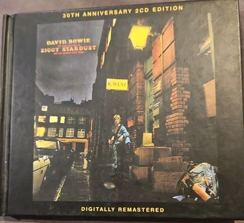 DAVID BOWIE ZIGGY STARDUST 30TH ANNIVERSARY BOOK PROMO COMPACT DISC CD ...