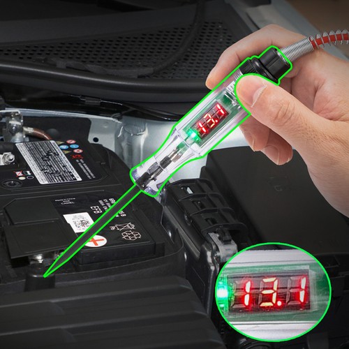 Digital Electric Circuit LCD LED Tester Test Light Lamp Car Voltage ...