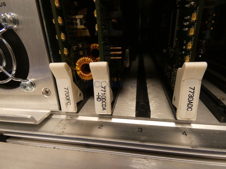 Evertz 7700FR-C Multiframe w/ 7710DCDA-HD, 7730ADC Modules w/ backplanes, 2 PS | eBay