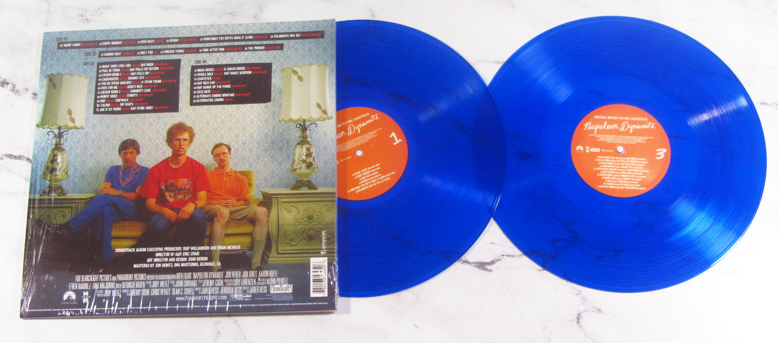 Napolean Dynamite Soundtrack Blue Vinyl LP OST /500 2015 Edition | eBay