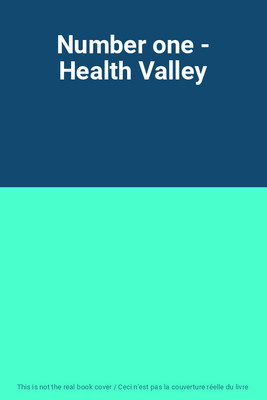 Number one - Health Valley de Unknown | eBay