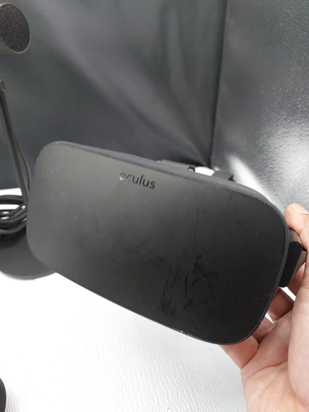 Meta Oculus Rift CV1 VR Virtual Reality Headset, Sensors, Controller NO ...