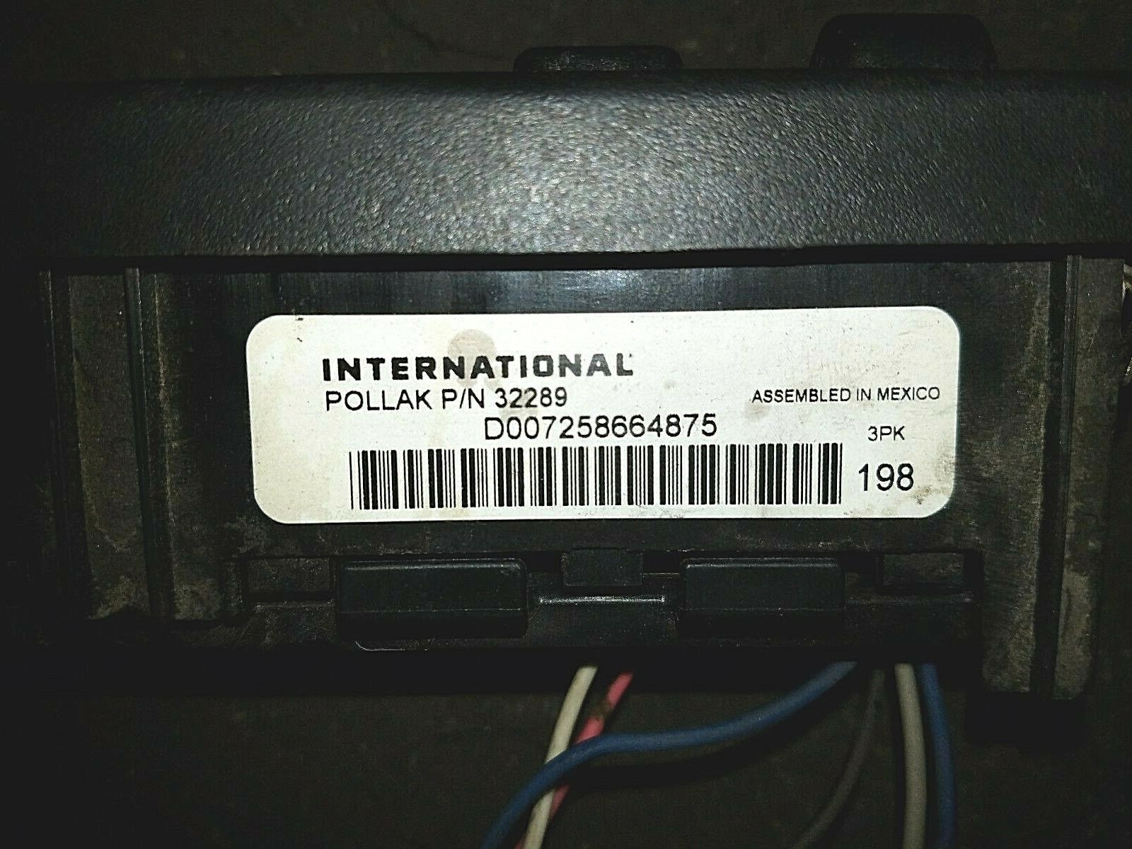 INTERNATIONAL POLLAK SWITCH PANEL 32289 | eBay