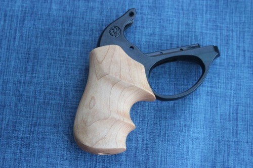CUSTOM RUGER LCR GRIPS, LCR X MAPLE WOOD PALM SWELL VITOONMAKERS ** OIL ...