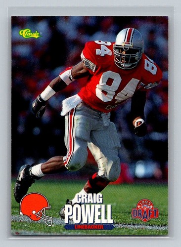 1995 Classic NFL Rookies Craig Powell #30 Cleveland Browns | eBay