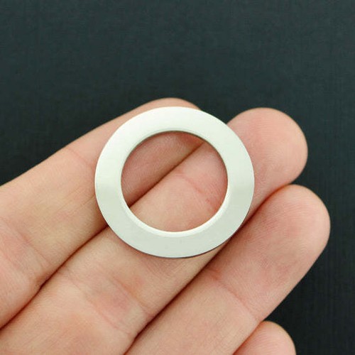 Integrity Stainless Steel Affirmation Circle Charms - BFS021-1011 | eBay