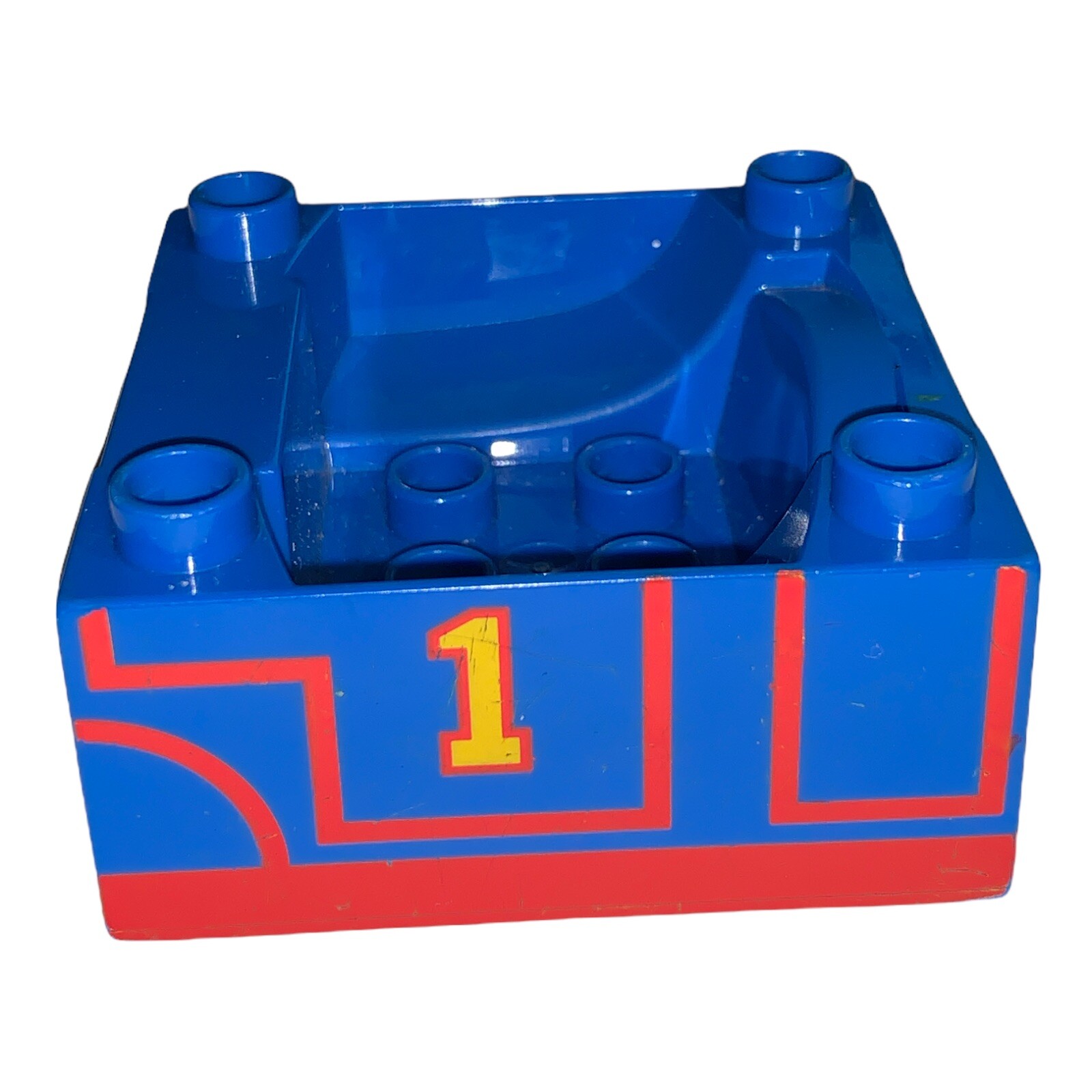 Duplo Thomas the Train part- Thomas blue #1 box -combined shipping ...