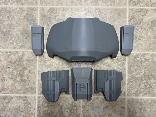 ODST Rookie Chest Plate Armour 3D Printed DIY Kit Galactic Armoury | eBay