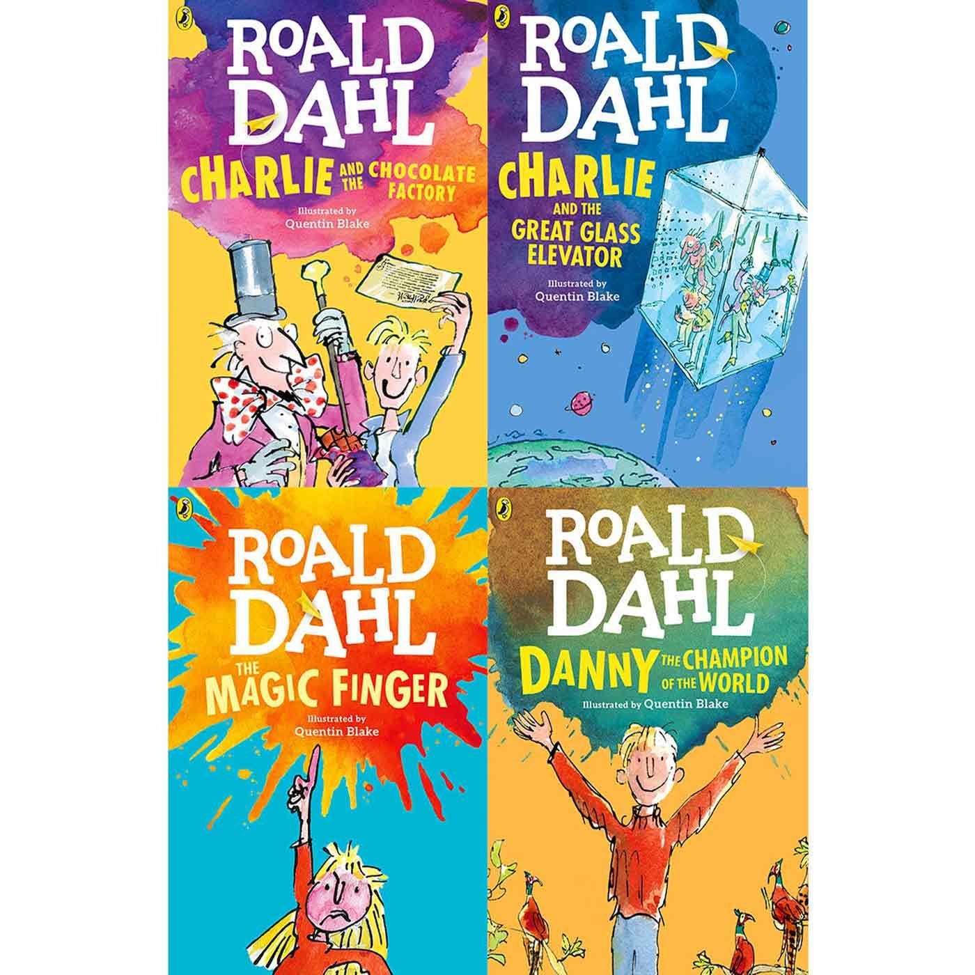 Roald Dahl Classic Reading Collection Witches BFG Matilda Pack 16 Books ...