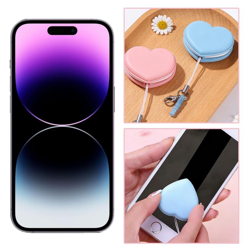 Heart Shaped Screen Cleaner Cell Phone Wipes for Laptops and Phones ...