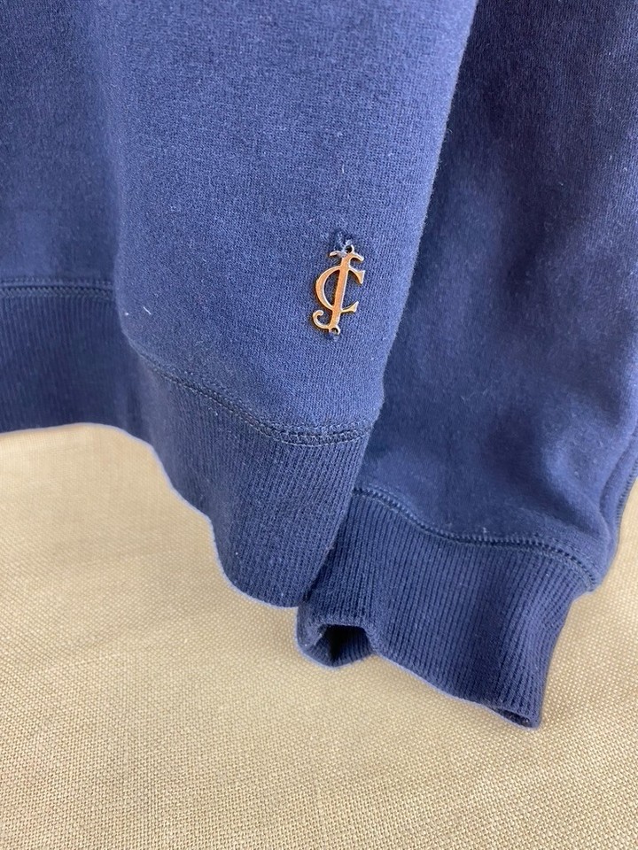 Juicy Couture Gold Chain Print Sweatshirt Pullover Size Medium | eBay