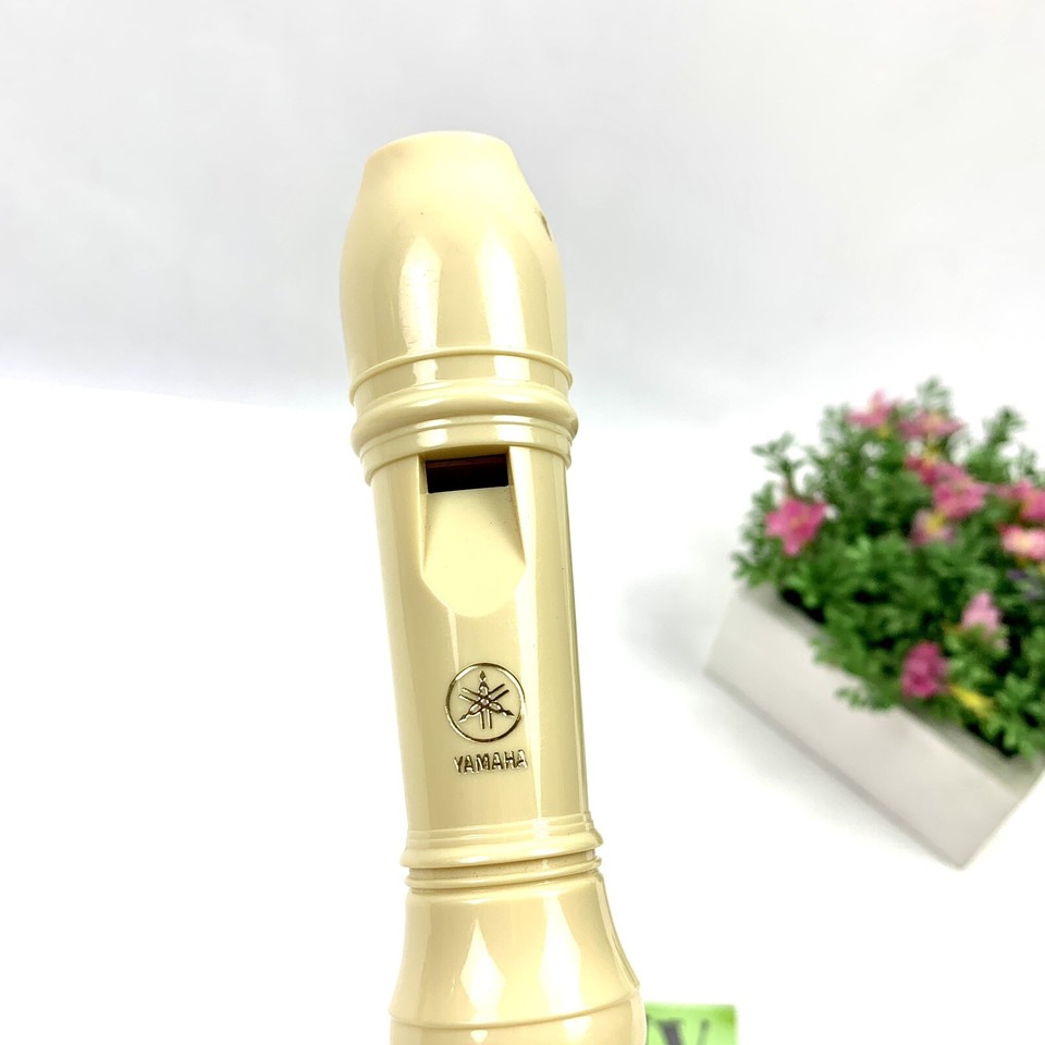 Yamaha Soprano/Descant Recorder Baroque YRS-24B Cream Made In Indonesia ...