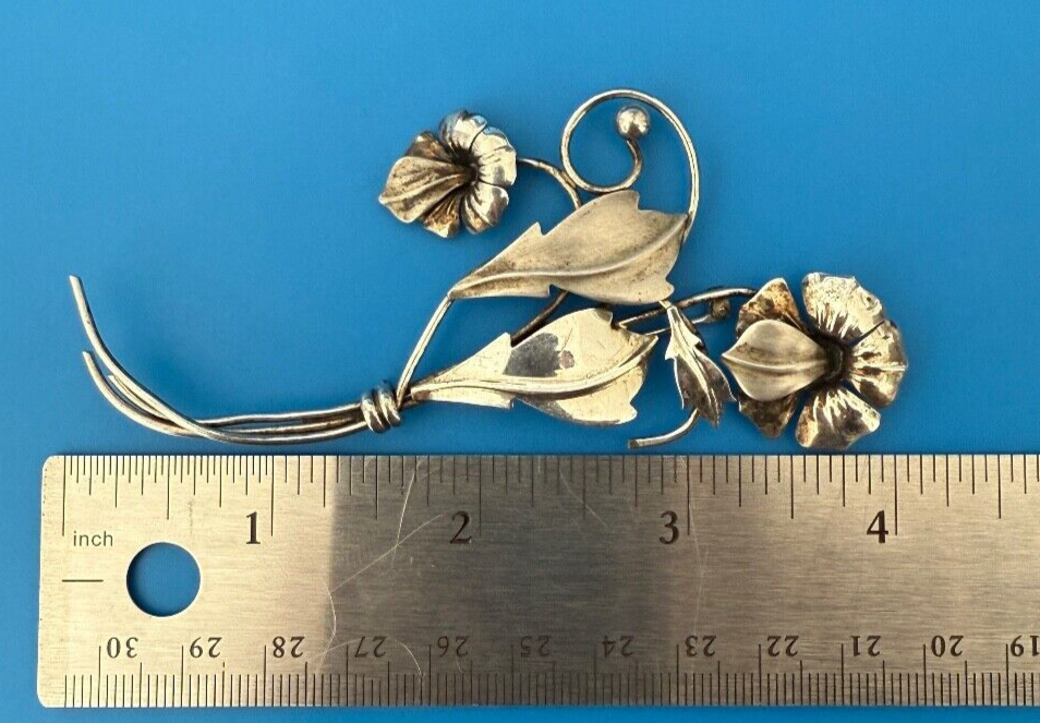 Vintage Sterling Silver Broach | eBay