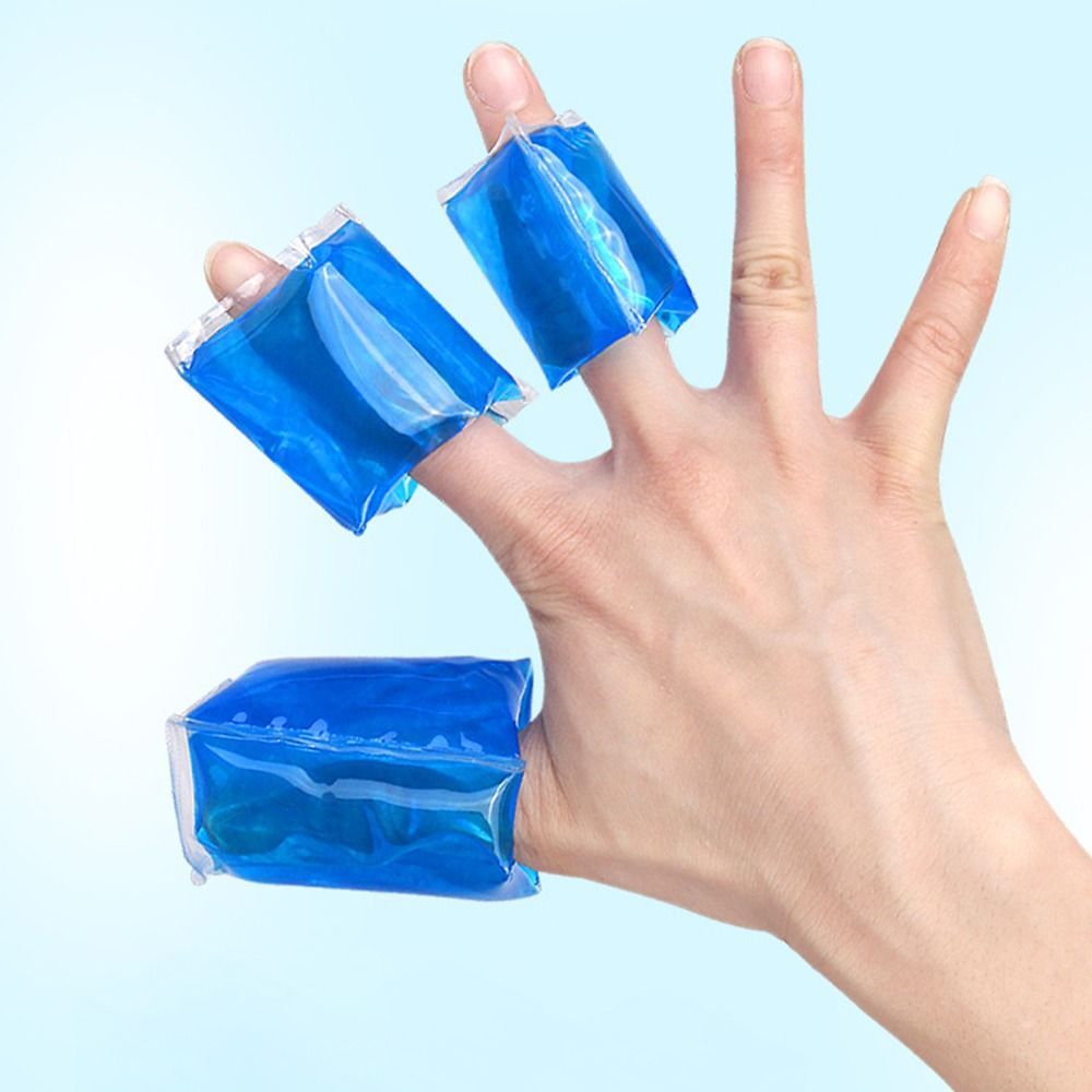Hot Cold Finger Cold Gel Compress Finger Toe Cots Sports Injury ...