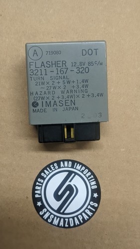 90-97 Mazda Miata OEM NA Flasher Relay Imasen Denso 3211167320 3211-167 ...