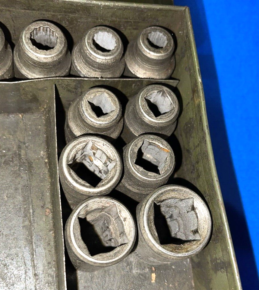 FULTON TOOLS VINTAGE 29 PIECE 1/2 DRIVE STANDARD GENERAL SERVICE SET | eBay