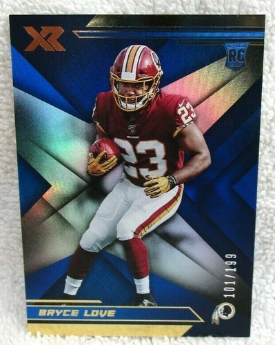 2019 Panini XR - Rookies Blue #114 Bryce Love /199 (RC) for sale online ...