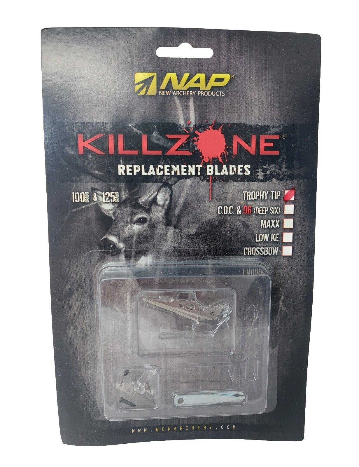 Nap Replacement Blades Killzone Trophy Tip 100gr 6pk for sale online | eBay